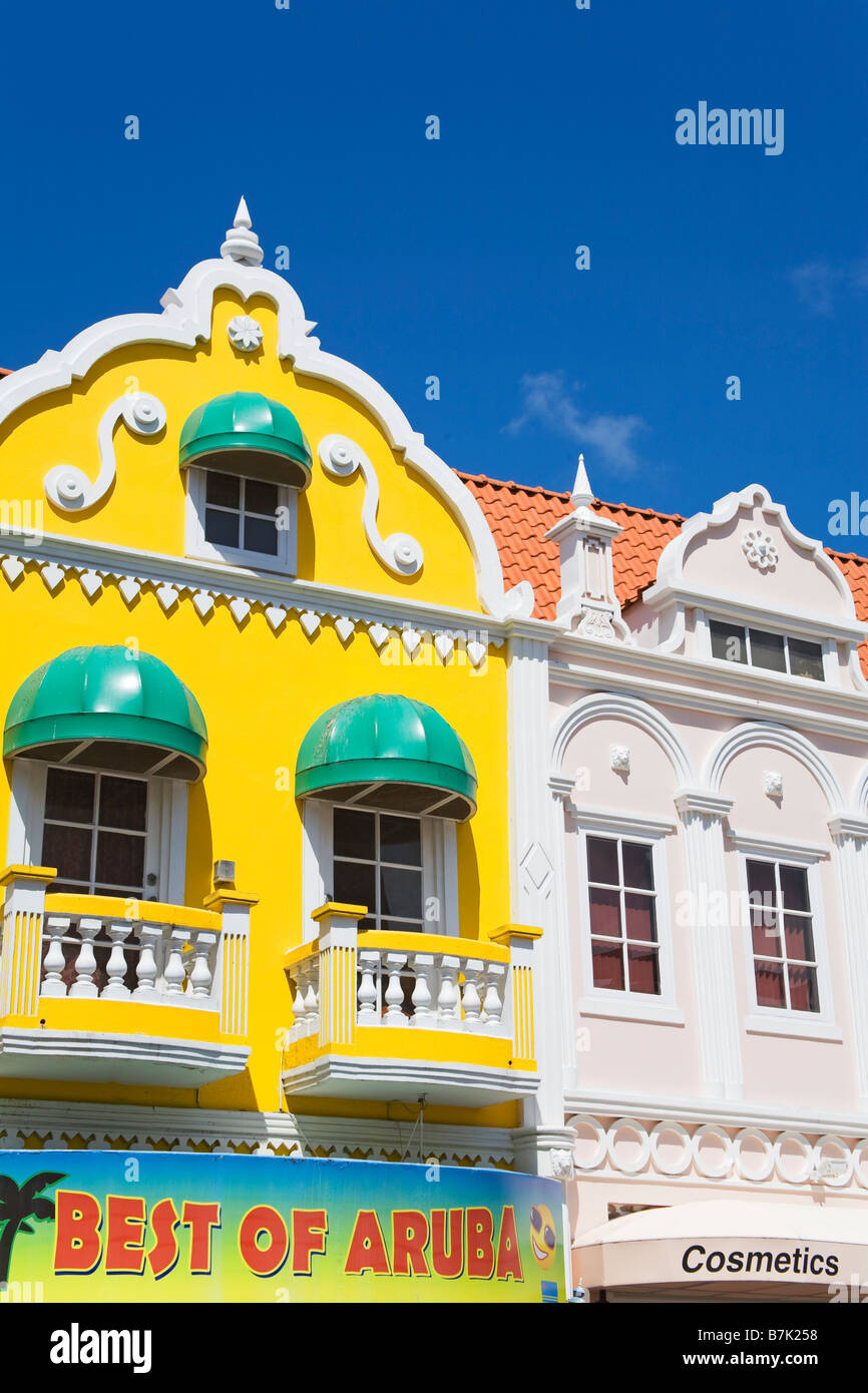 Holland Aruba Mall Oranjestad City Aruba Caribbean Stock Photo - Alamy