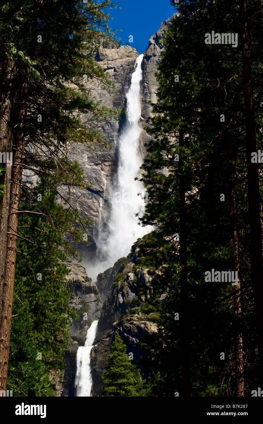 yosemite falls, yosemite national forest, california, usa Stock Photo ...