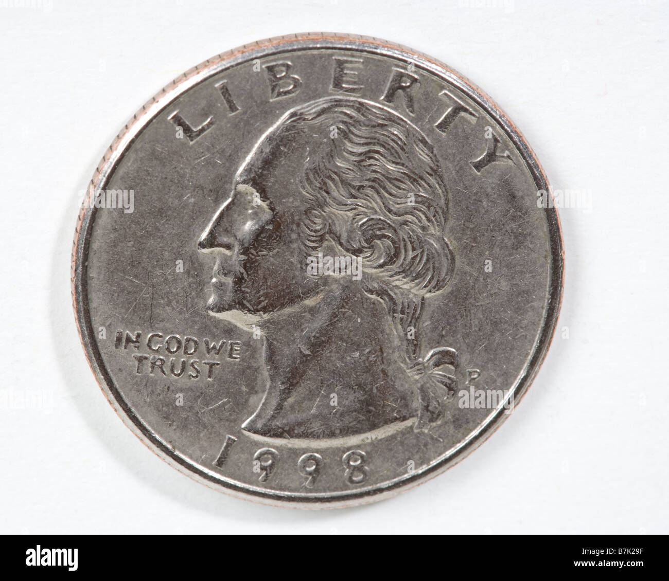 A single quarter Stock Photo - Alamy