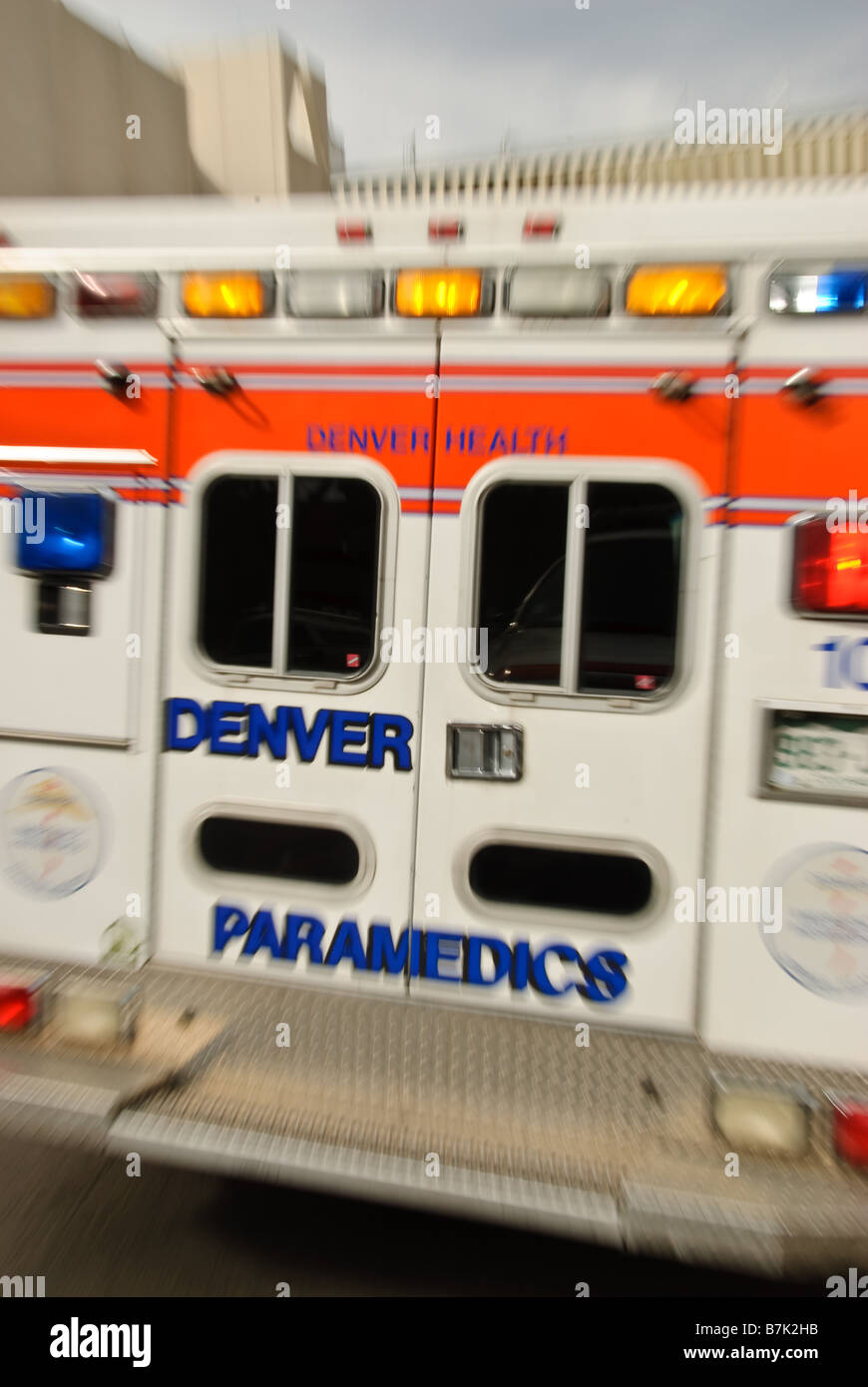 Back of ambulance hi-res stock photography and images - Alamy