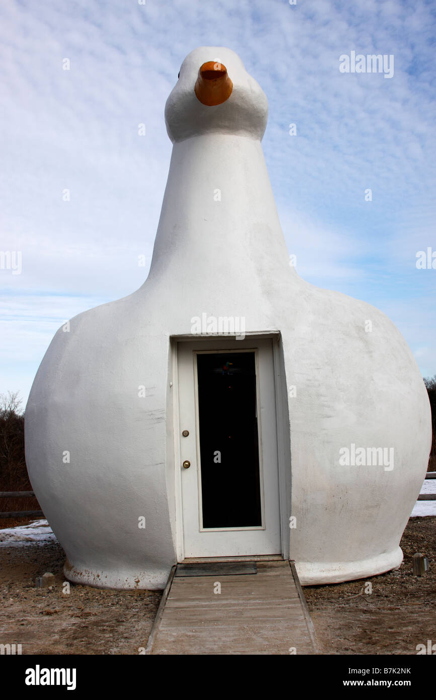 The Big Duck, a monument and gift shop honoring the Long Island, New ...
