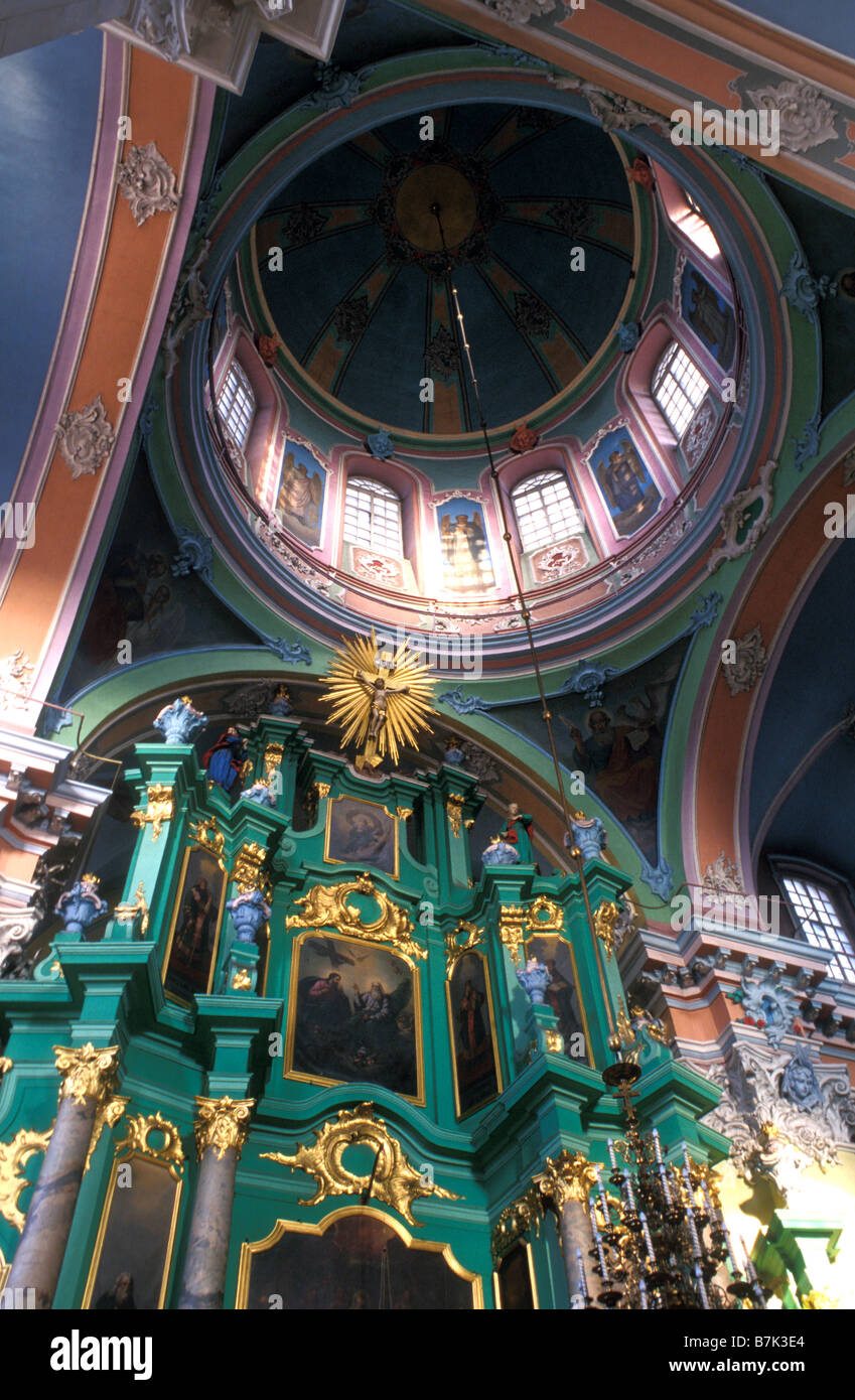 orthodox church of the holy spirit vilnius lithuania Stock Photo - Alamy