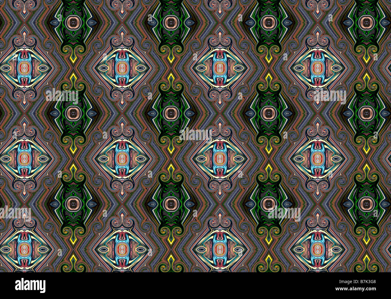 An abstract pattern of peculiar shapes Stock Photo - Alamy