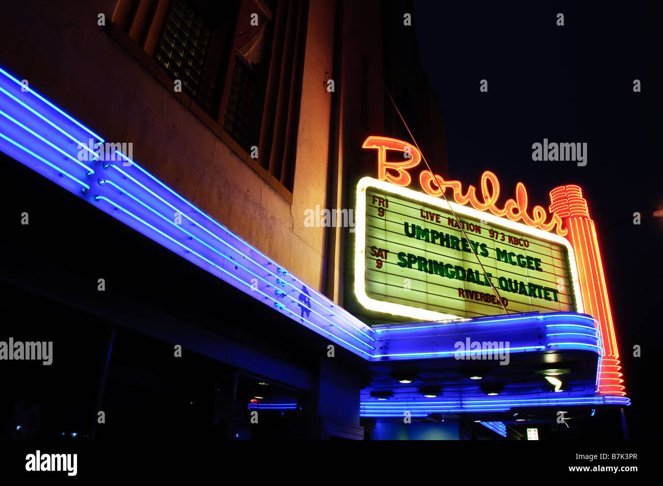 Boulder theater boulder hi-res stock photography and images - Alamy