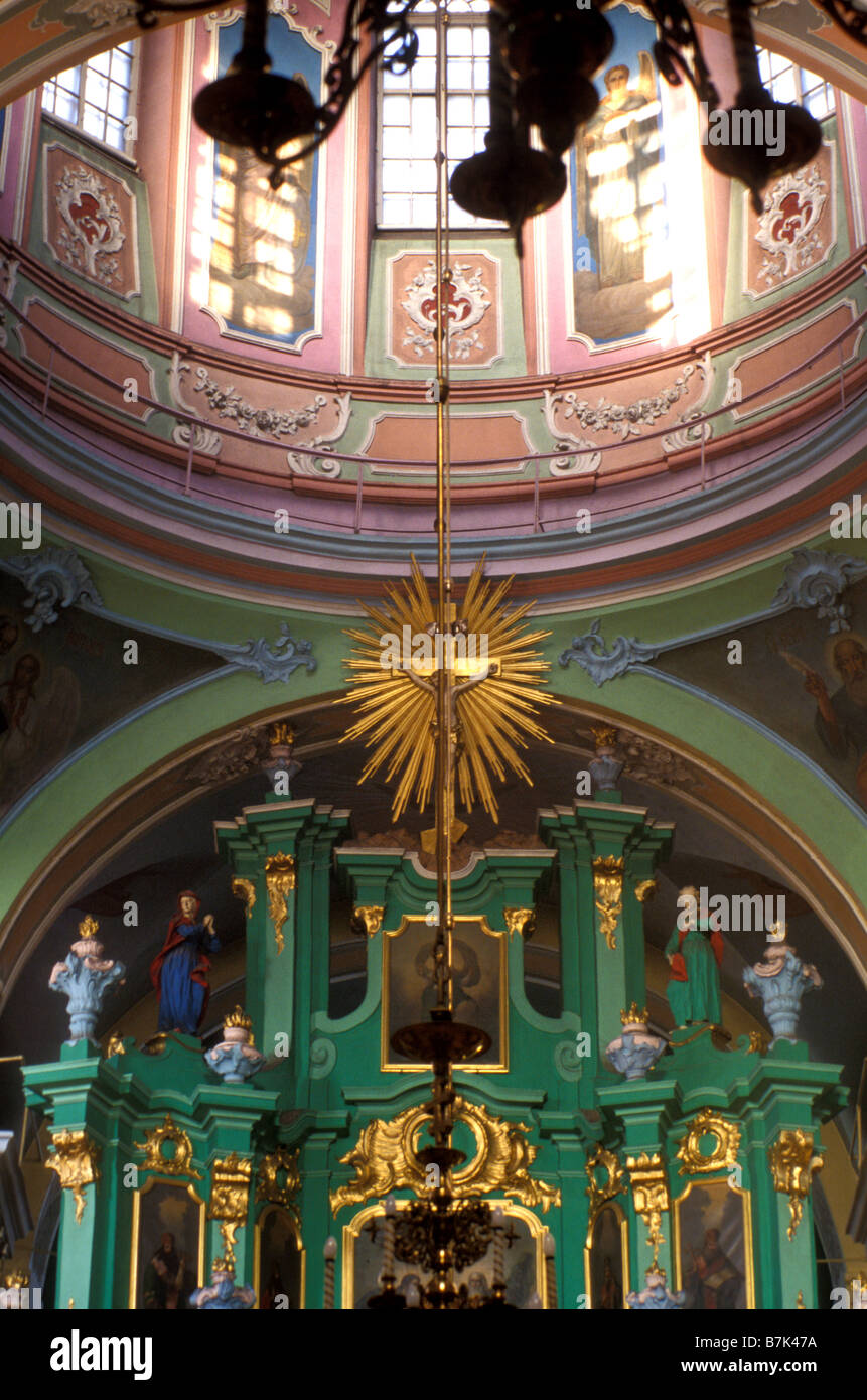 orthodox church holy spirit vilnius lithuania Stock Photo - Alamy