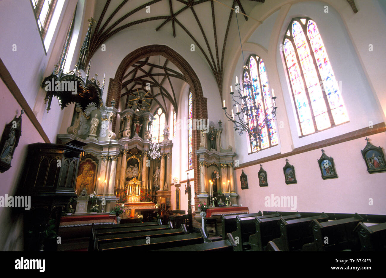 Interior Of St Annes Church Stock Photos & Interior Of St Annes Church ...