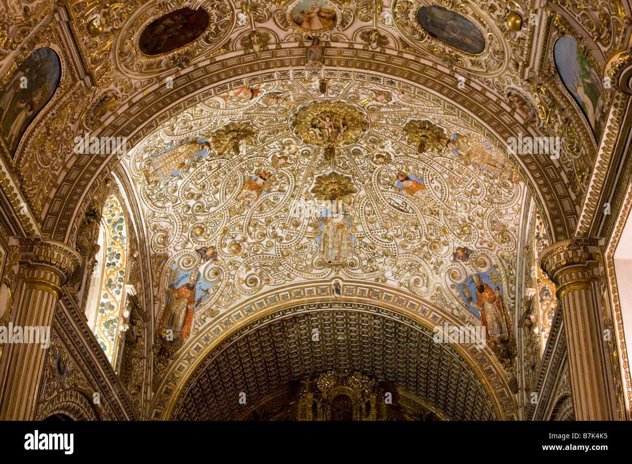 Spanish baroque ceiling hi-res stock photography and images - Alamy