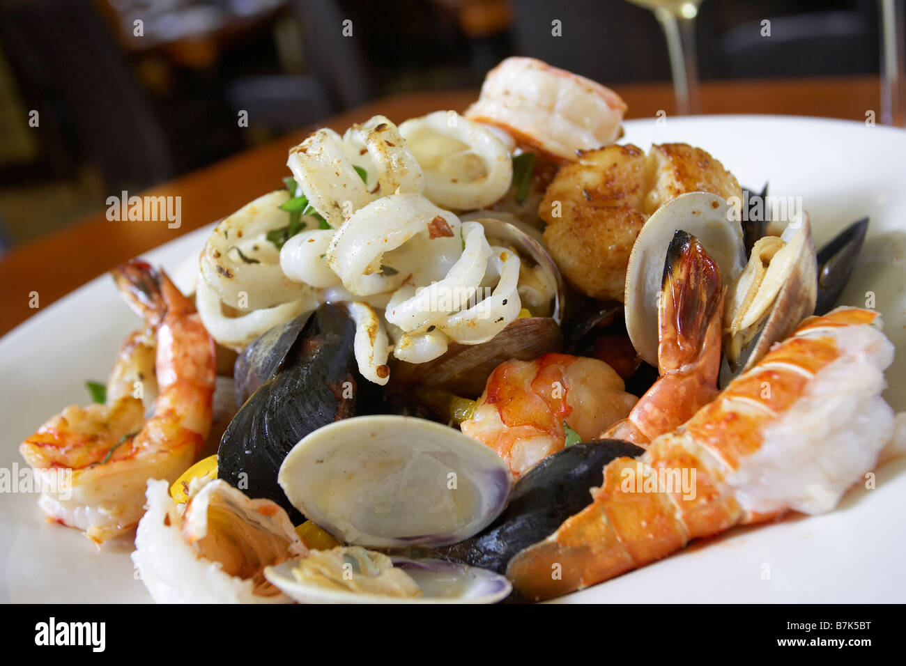 Seafood dish photography hi-res stock photography and images - Alamy