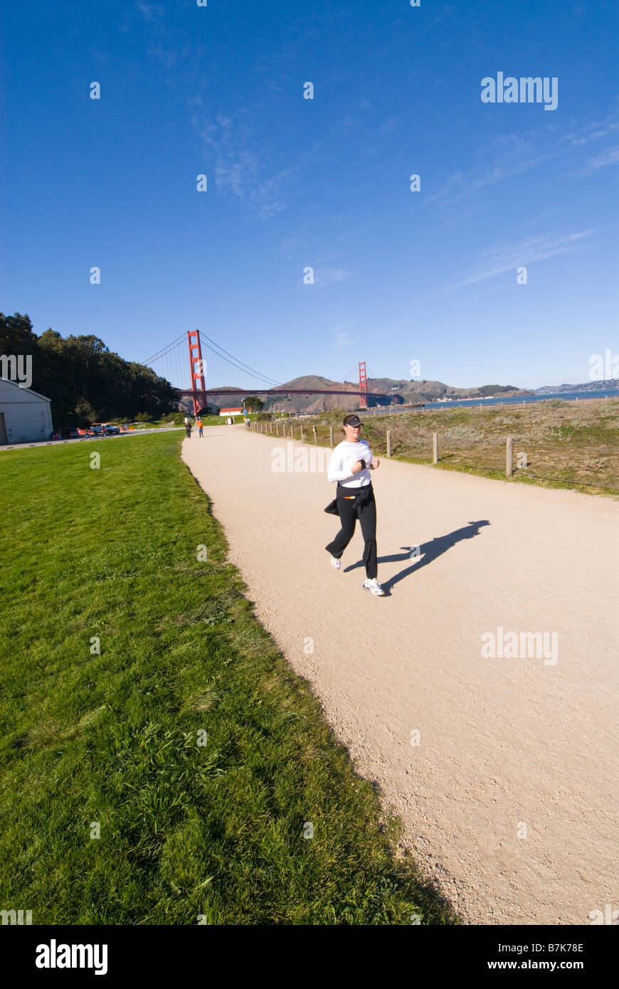 Crissy field running hi-res stock photography and images - Alamy