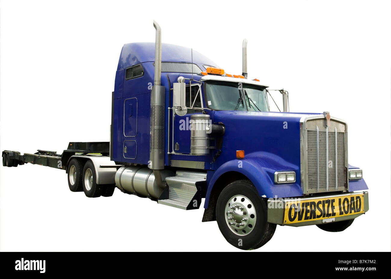 Truck oversize load sign hi-res stock photography and images - Alamy