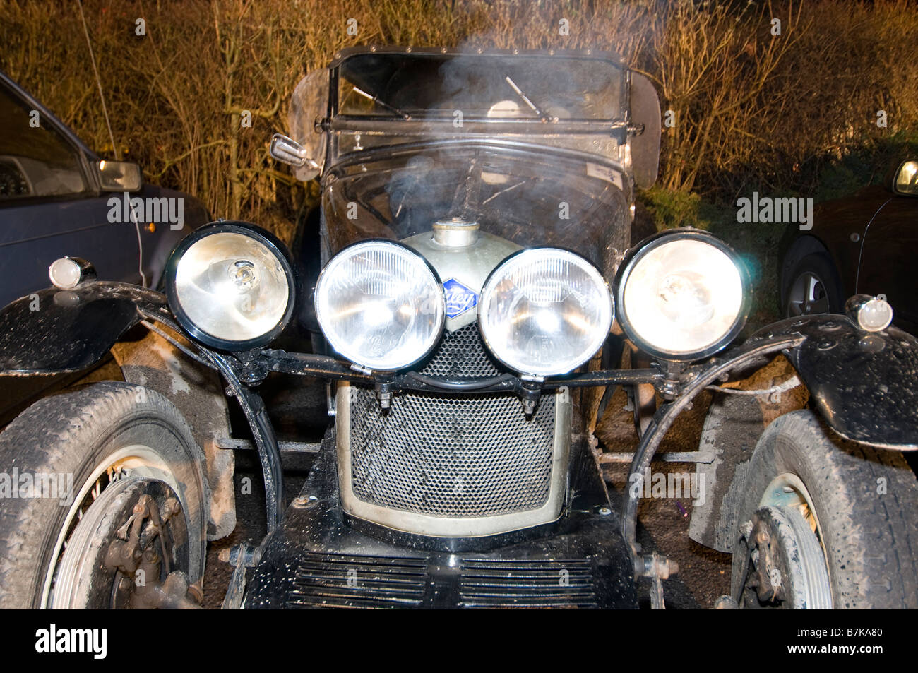 VSCC Measham Overnight Rally January 2009 Stock Photo - Alamy