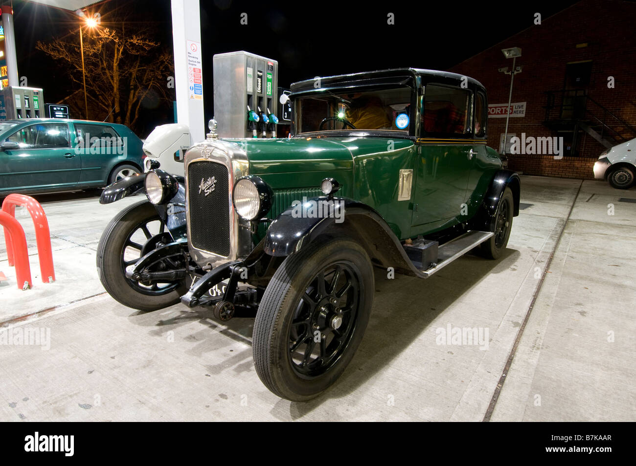 VSCC Measham Overnight Rally January 2009 Stock Photo - Alamy