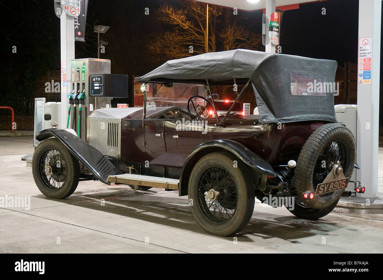 VSCC Measham Overnight Rally January 2009 Stock Photo - Alamy