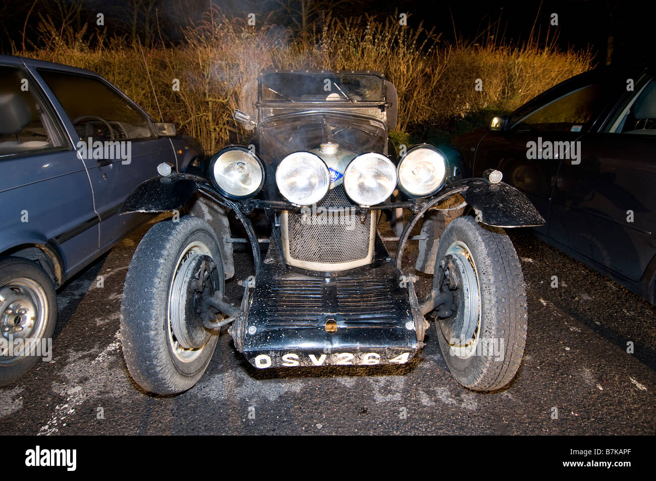 VSCC Measham Overnight Rally January 2009 Stock Photo - Alamy
