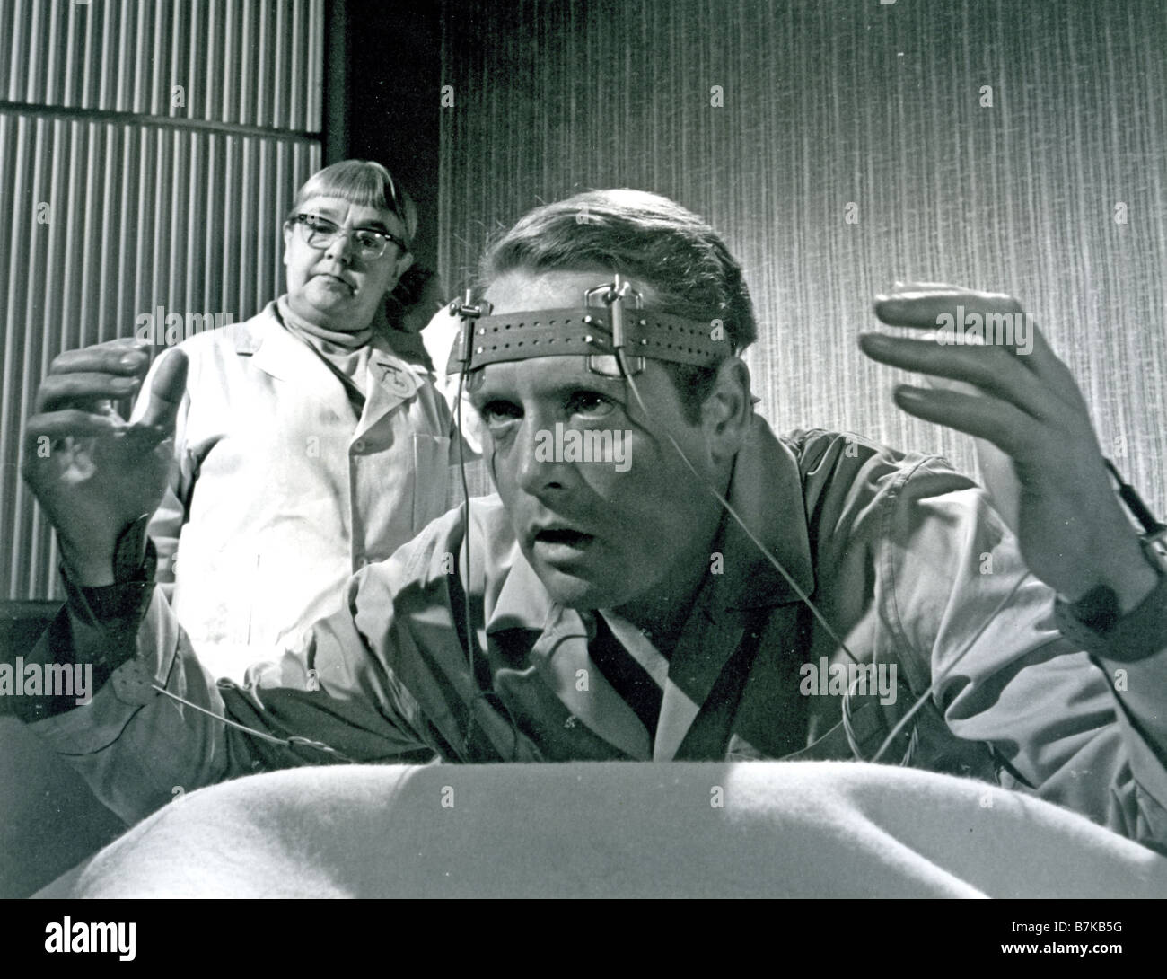 PATRICK MCGOOHAN in the ITC TV series The Prisoner Stock Photo - Alamy