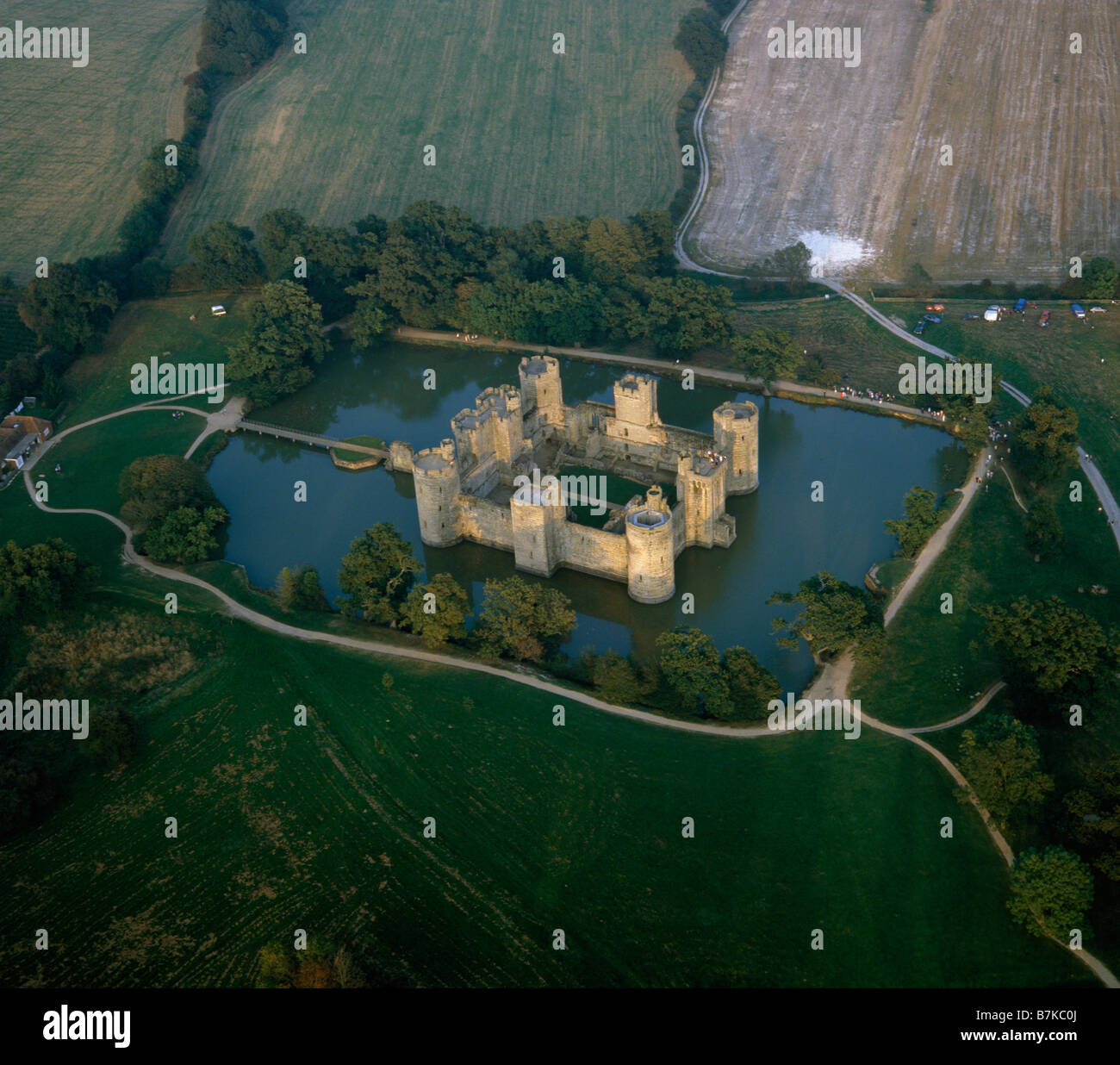 Bodiam Castle Aerial