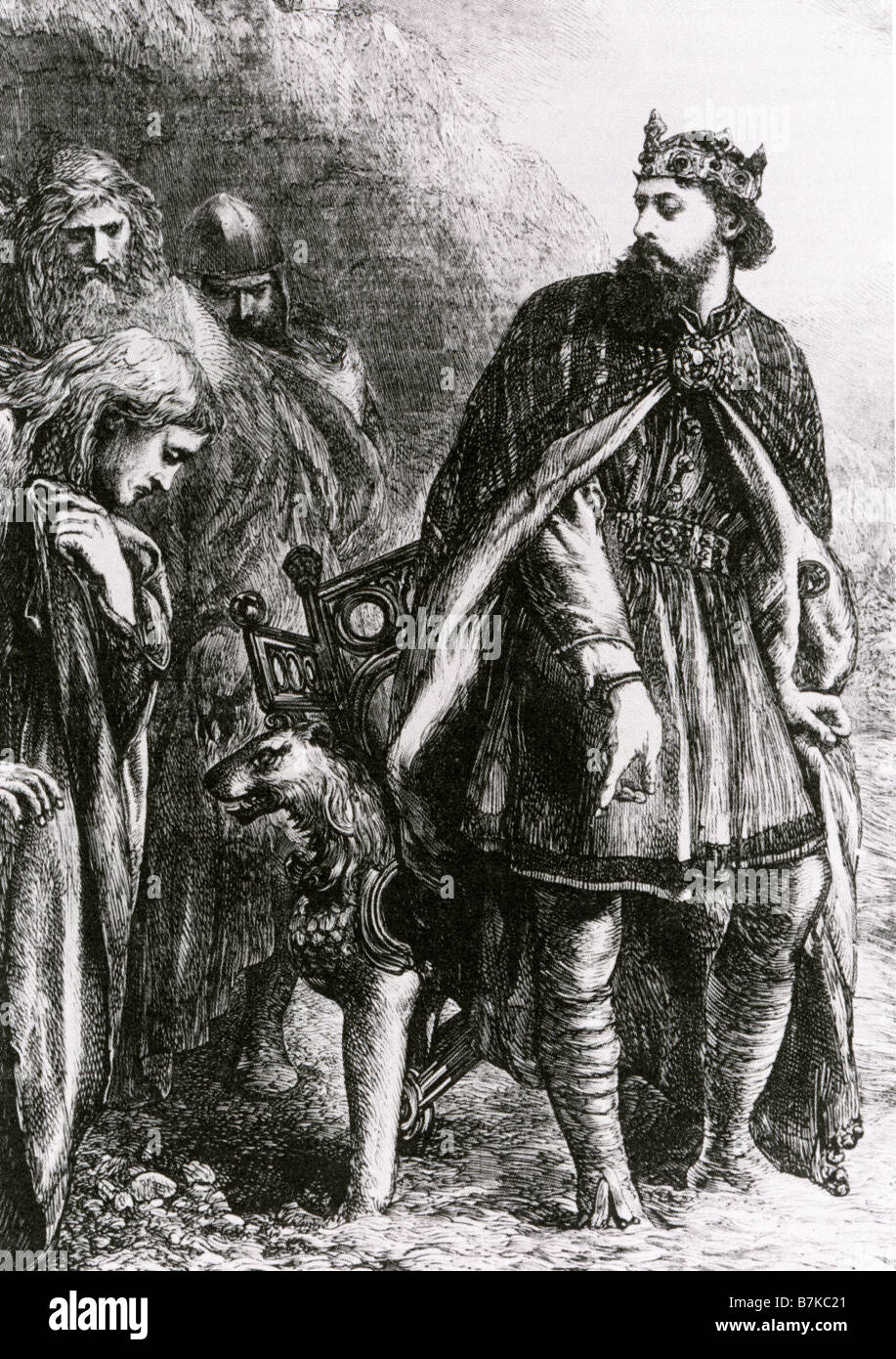 KING CANUTE Cnut Viking King Of England Norway And Denmark Said To