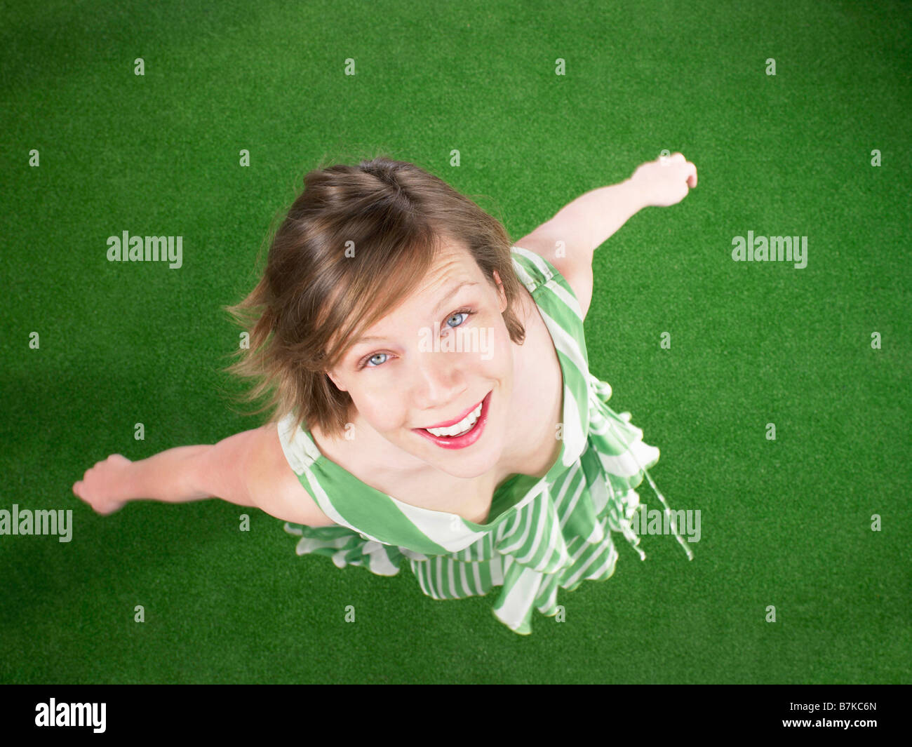 Smiling spinning hi-res stock photography and images - Alamy
