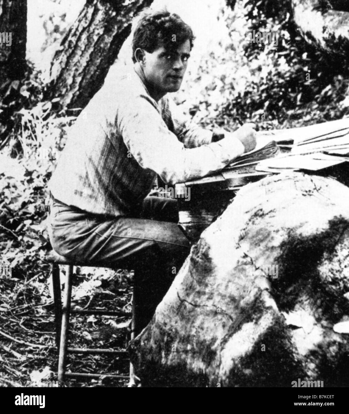 JACK LONDON US writer 1876 - 1916 Stock Photo - Alamy