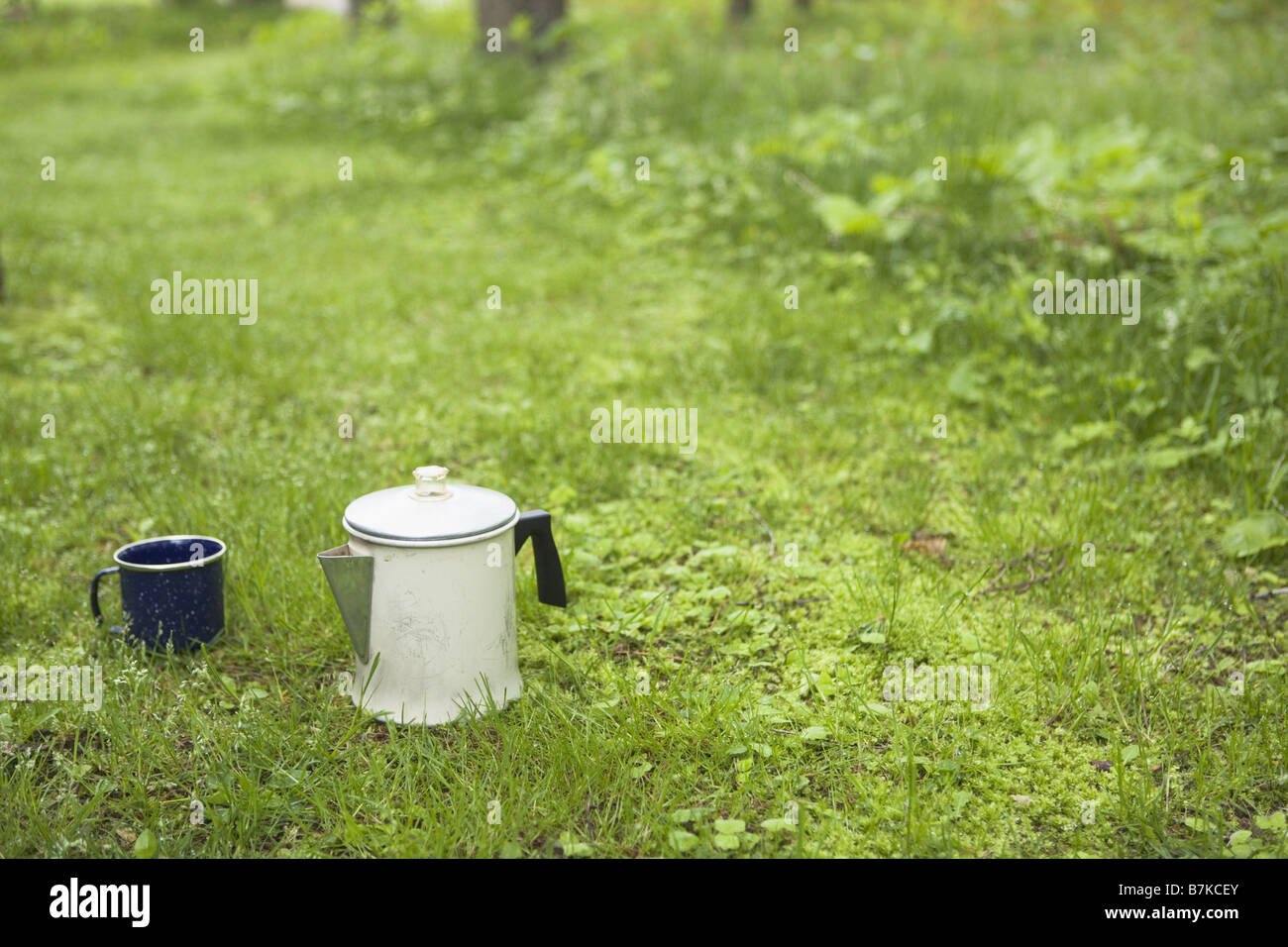 Pot and Mug Stock Photo - Alamy