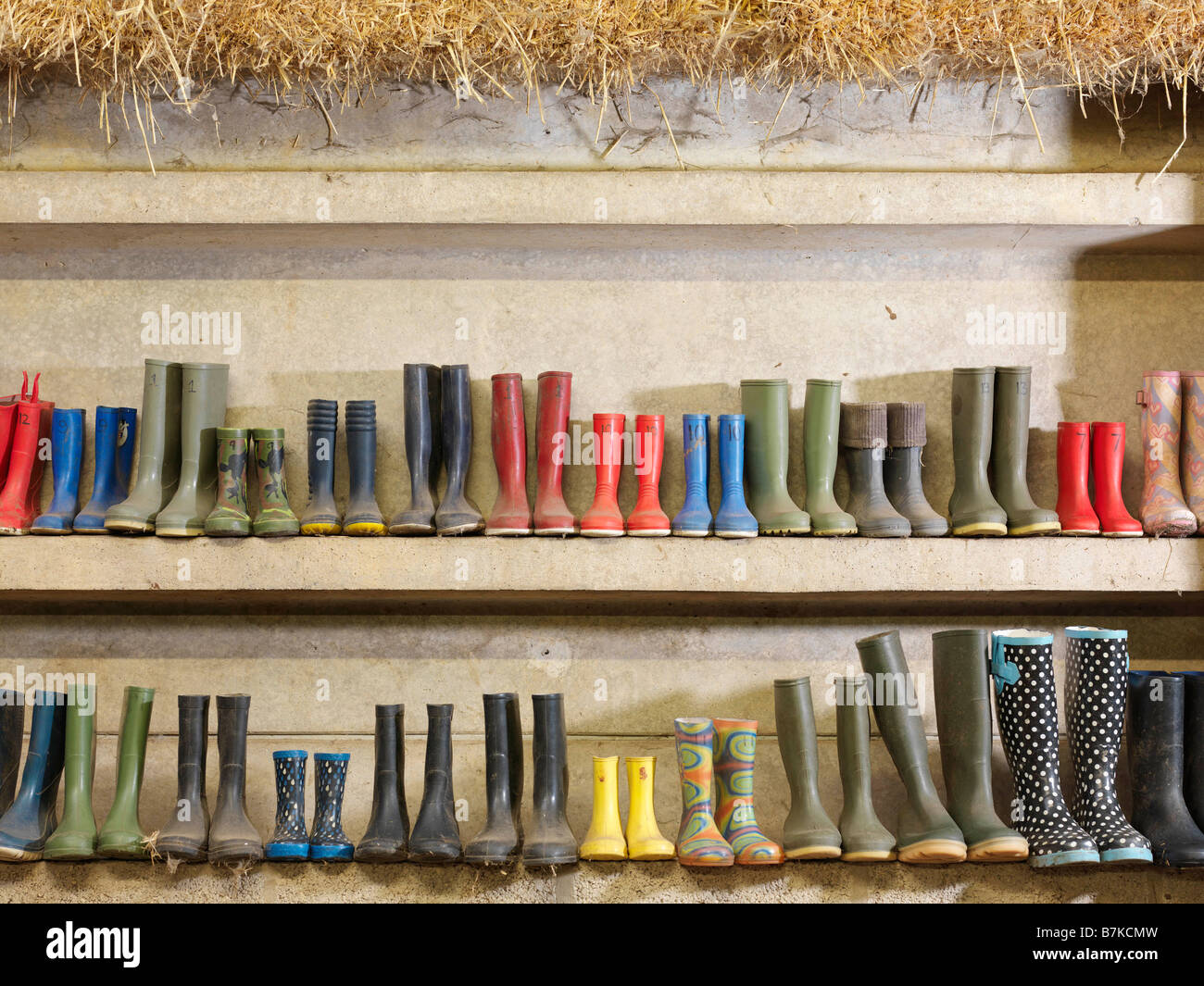 Wellington boot room hi-res stock photography and images - Alamy