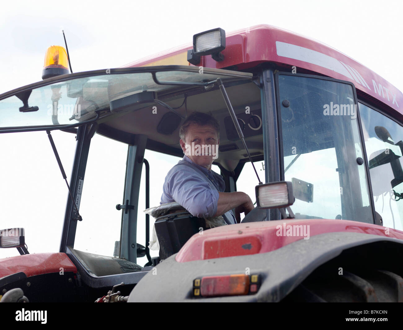 Turning tractor hi-res stock photography and images - Alamy