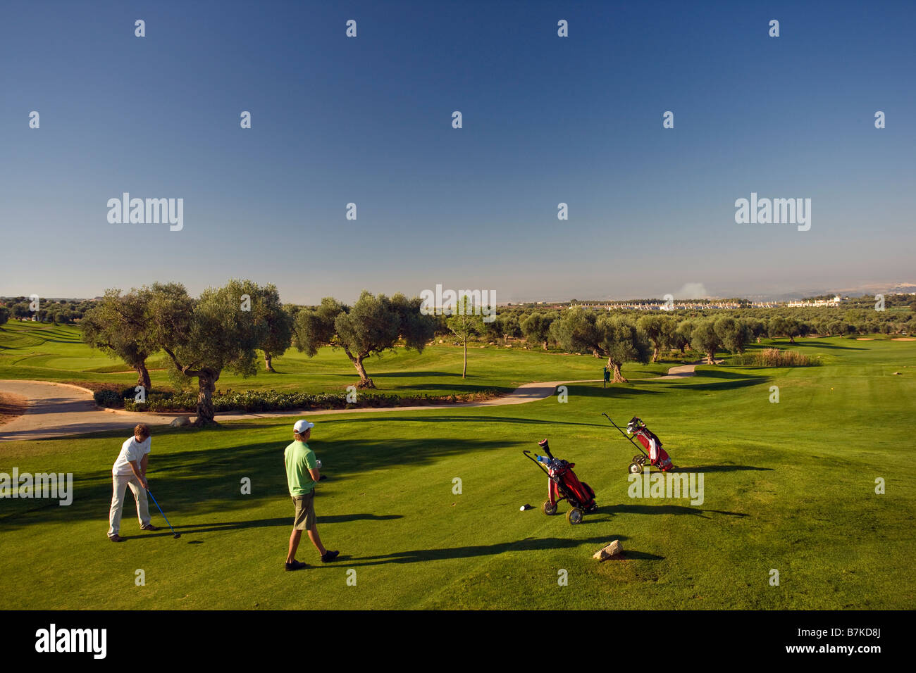 Spanish golf courses hi-res stock photography and images - Alamy