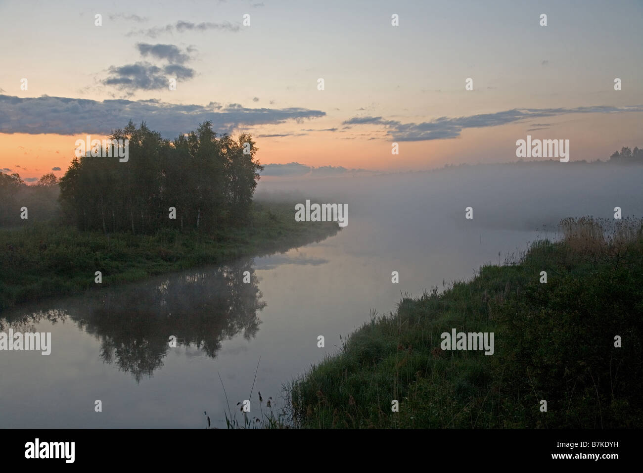 Elva River, Tartu County, Estonia, Europe Stock Photo - Alamy