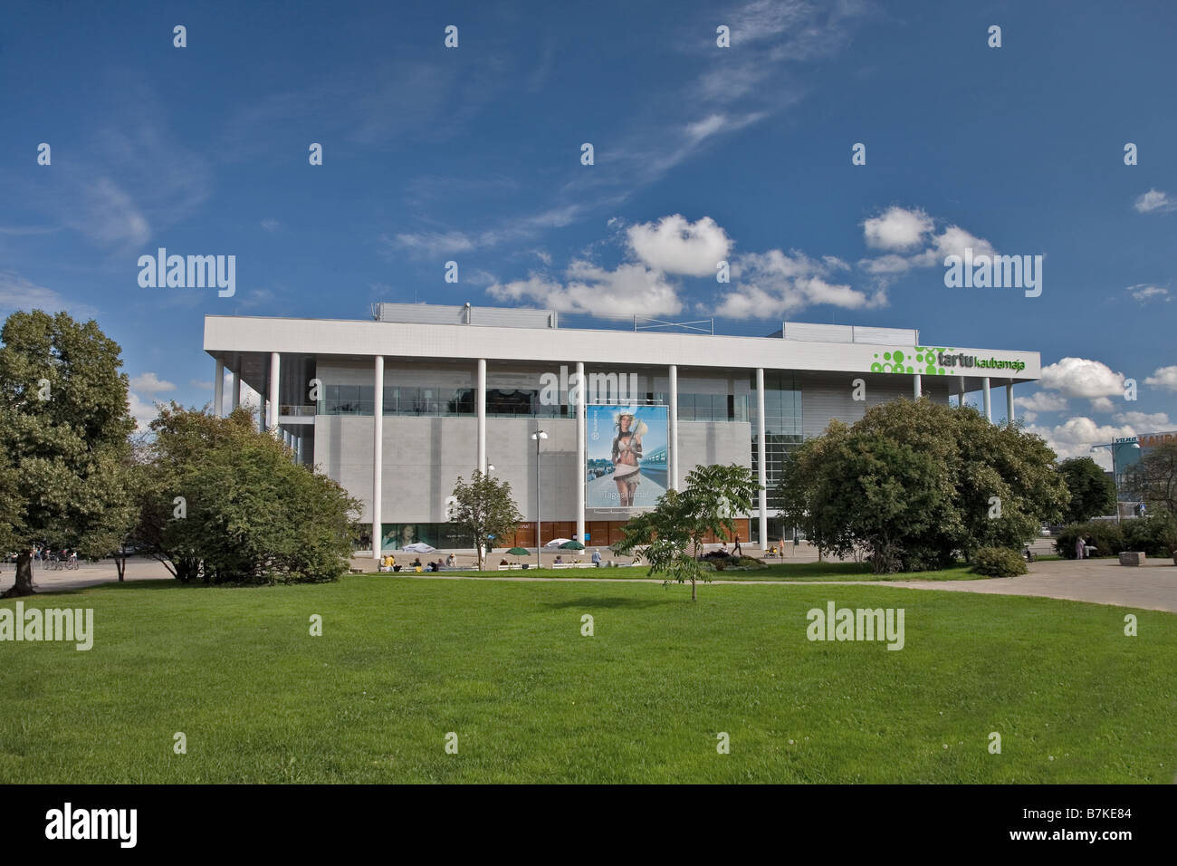 Shopping Center Kaubamaja in Tartu, Estonia, Europe Stock Photo - Alamy