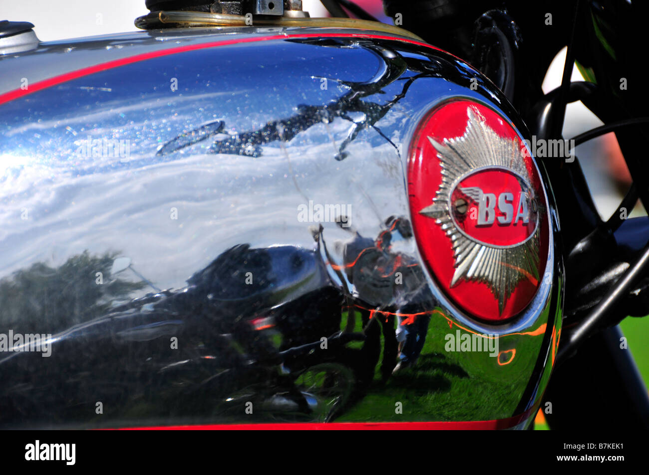 Bsa motorcycle tank hi-res stock photography and images - Alamy