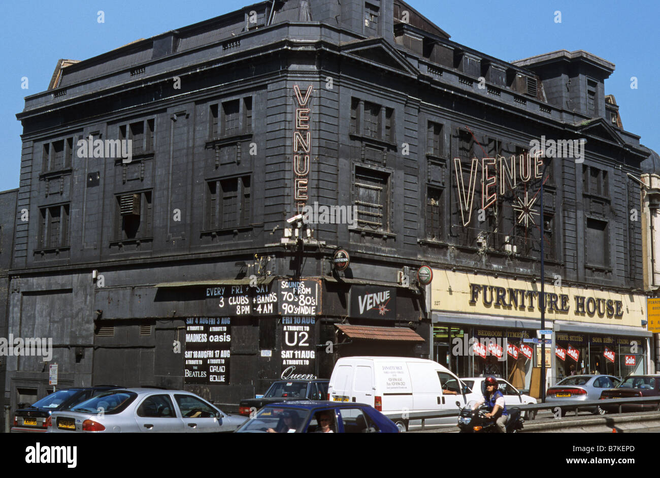 London, The Venue, night club and music venue, New Cross Stock Photo ...