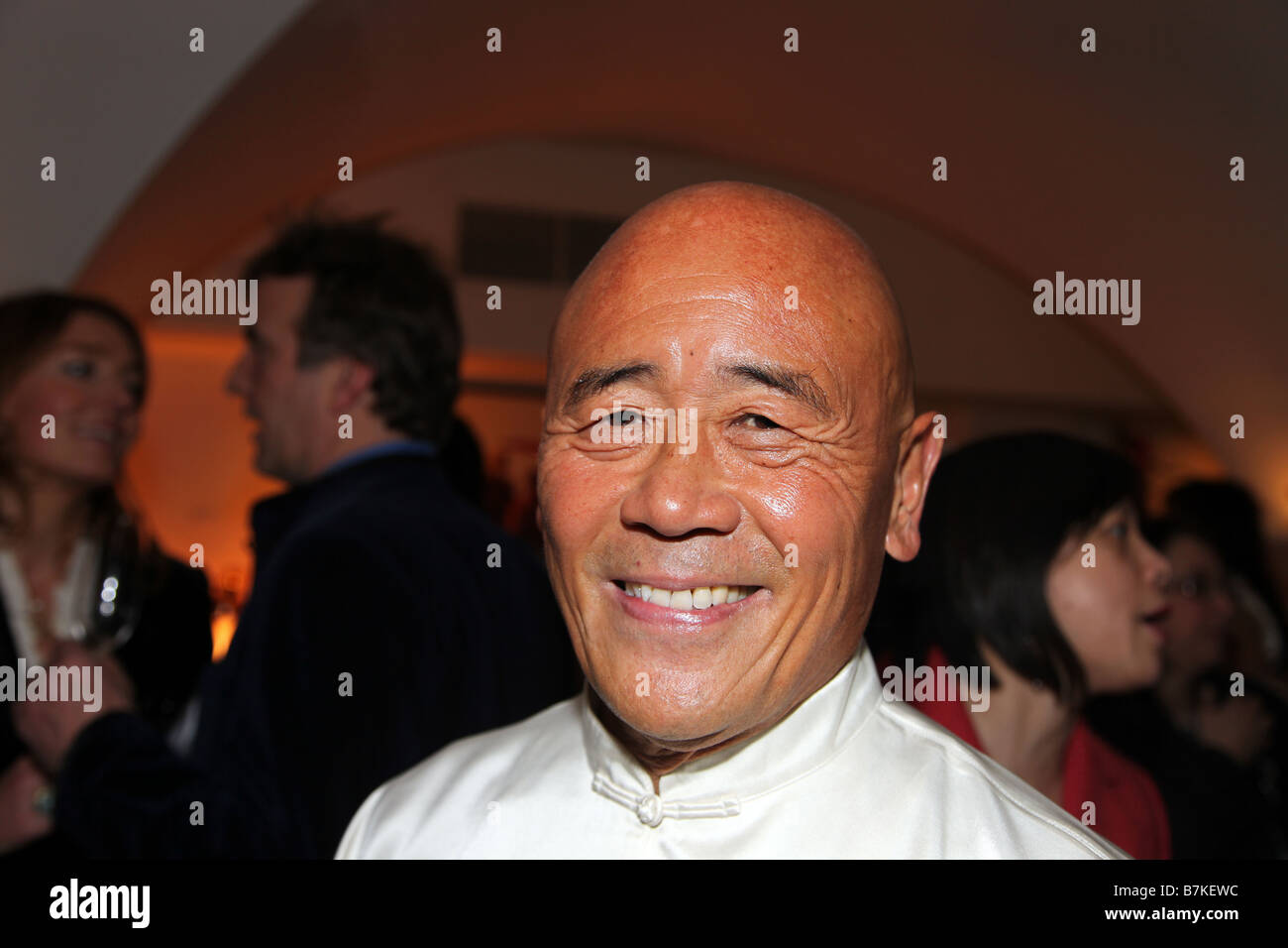 Ken Hom famous Chinese chef at the Merrion Hotel Dublin Ireland Jan 09 ...