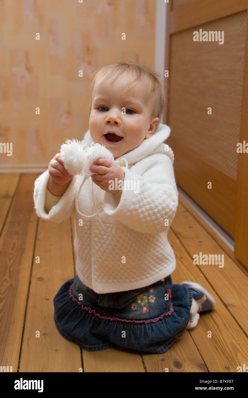 Ten Month Old Baby Stock Photo - Alamy