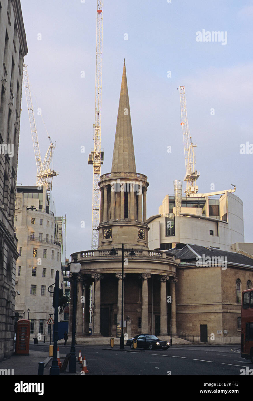 Broadcasting House, All Souls Langham Place and the extension to ...