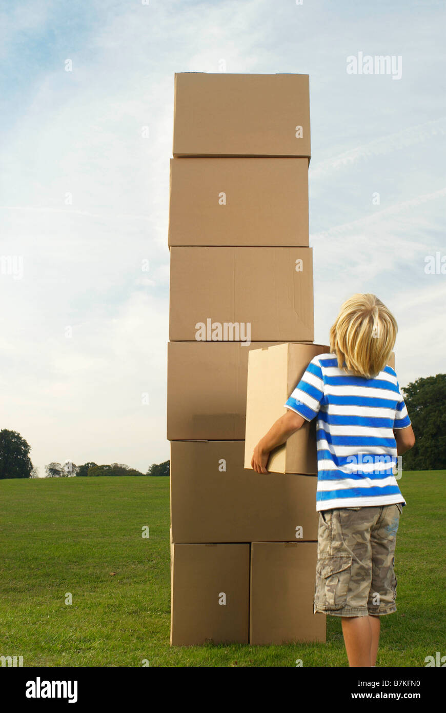 Box tower building hi-res stock photography and images - Alamy