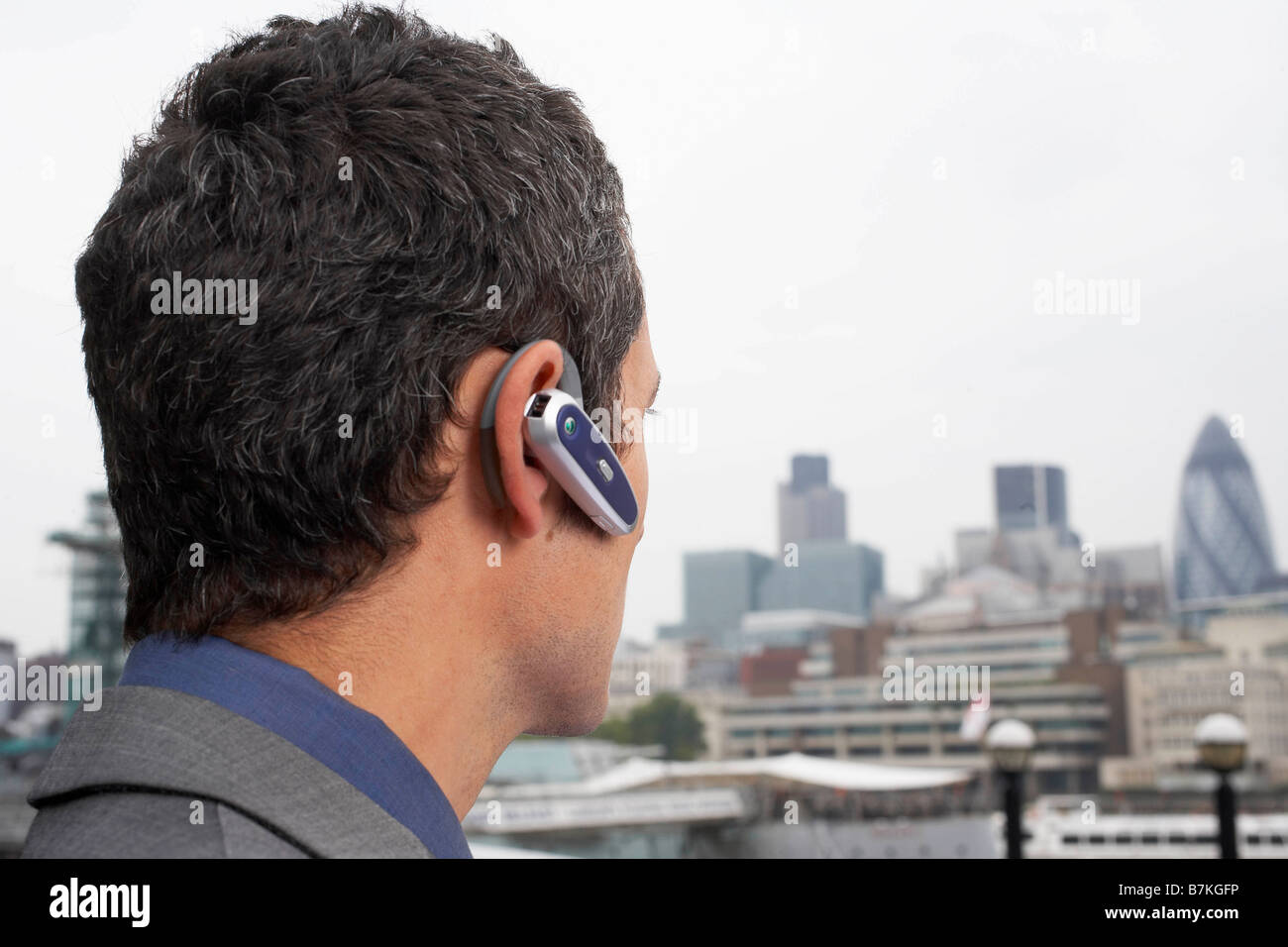 Bluetooth headset hi-res stock photography and images - Alamy