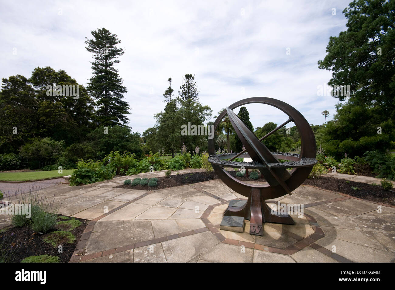 Botanical gardens sydney australia Stock Photo - Alamy