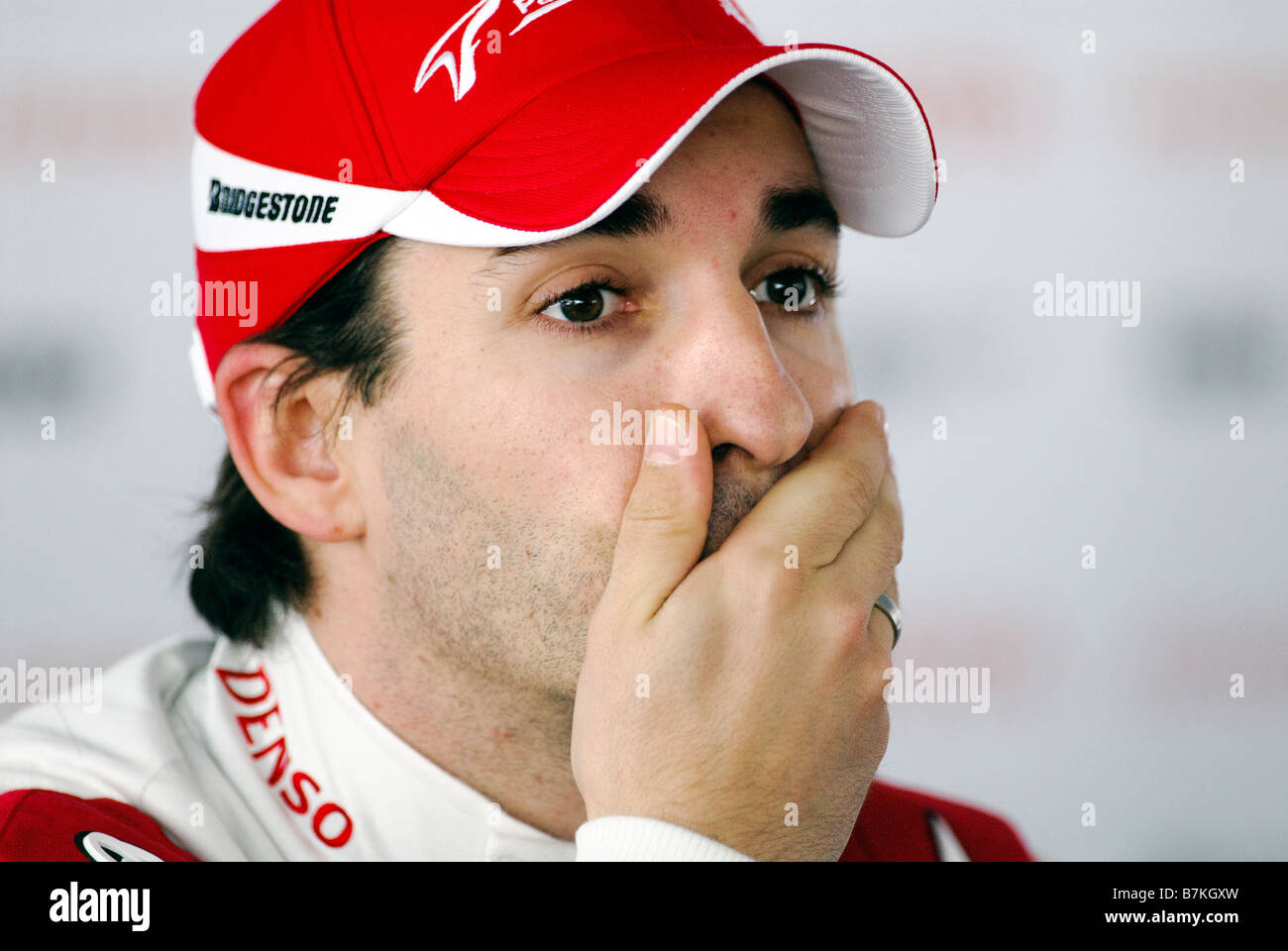 Portrait of Toyota Formula One driver Timo Glock Stock Photo - Alamy