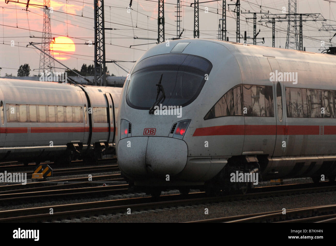 An ICE train, Berlin, Germany Stock Photo - Alamy
