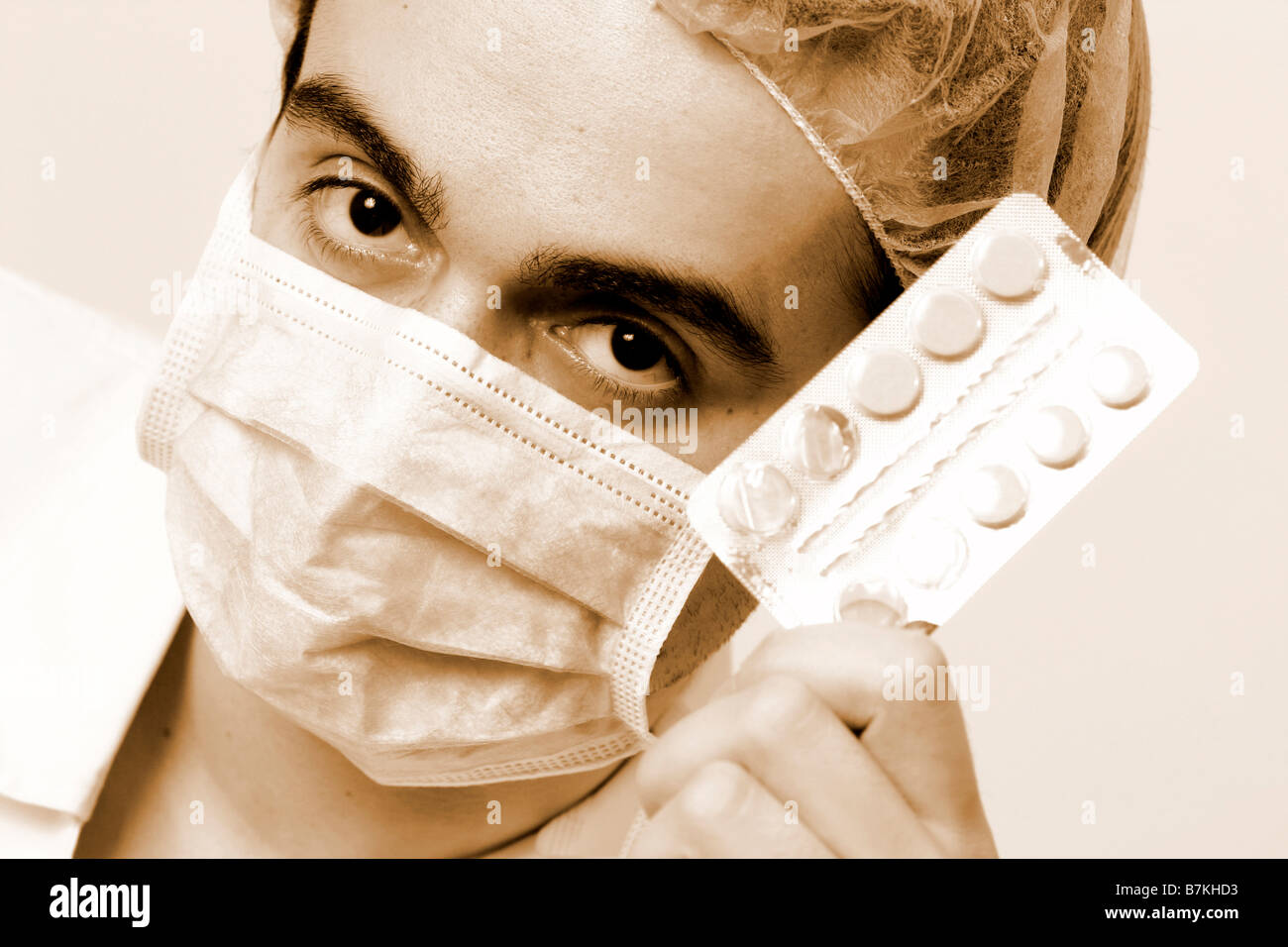 Professional young doctor at work Close up Stock Photo - Alamy