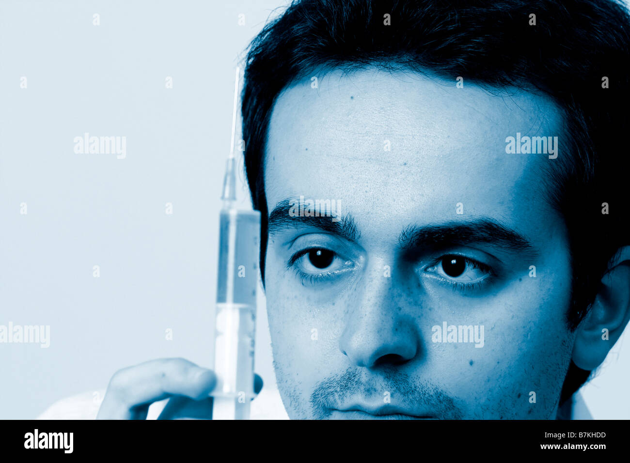 Portrait of a young doctor Stock Photo - Alamy