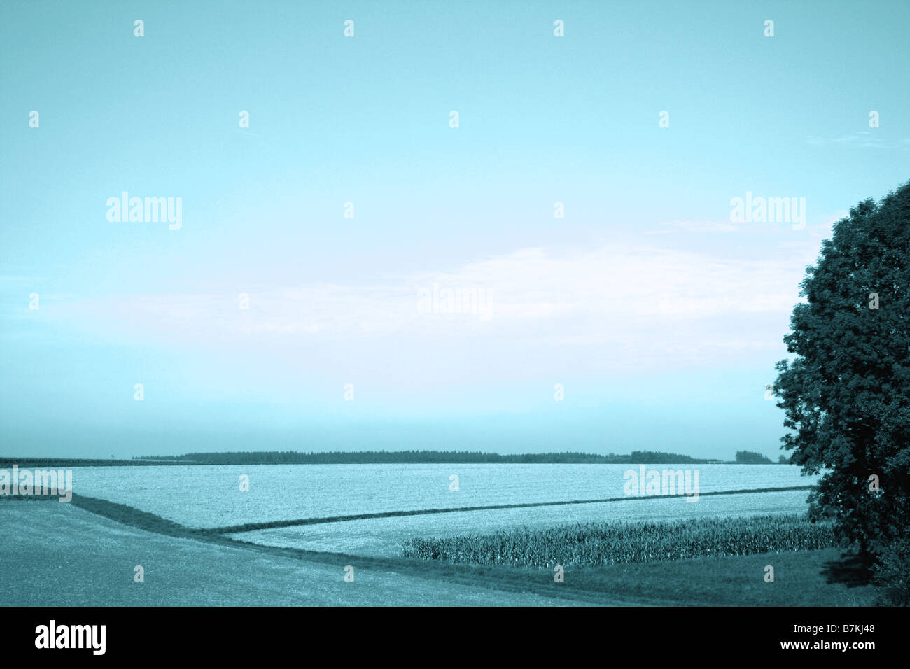Beautiful country landscape view Great nature scene Stock Photo - Alamy