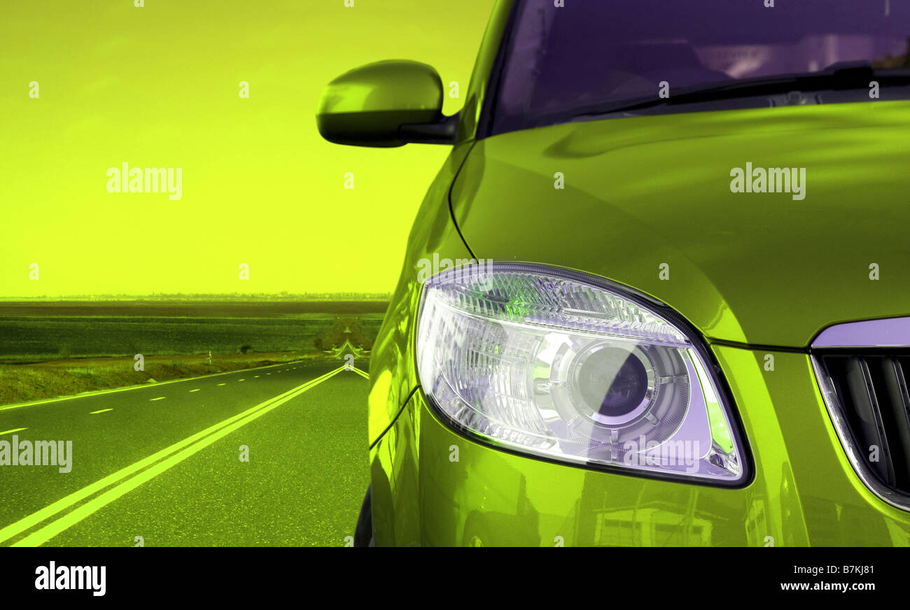 Skoda fabia car front view hi-res stock photography and images - Alamy