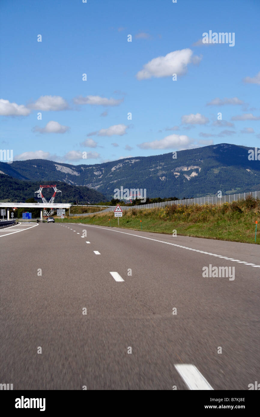 Picture of a empty highway Stock Photo - Alamy