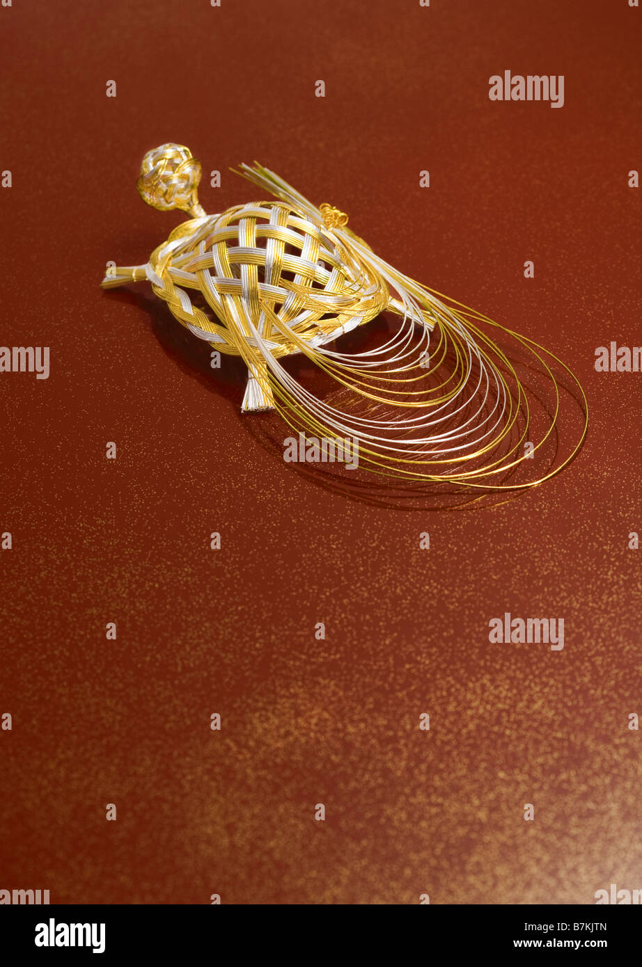 Ceremonial paper cord Stock Photo - Alamy