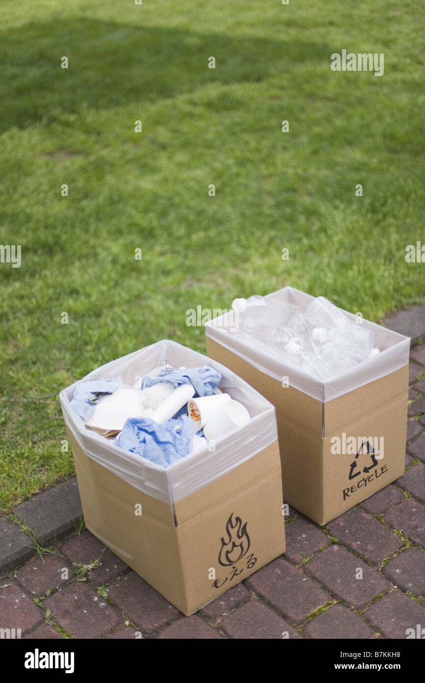 Recycle lawn litter playground hi-res stock photography and images - Alamy