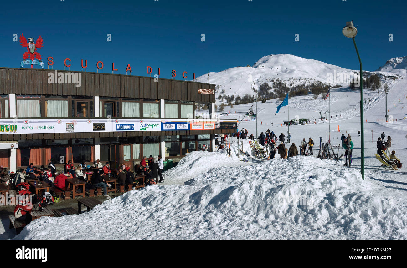 Sestriere ski resort hi-res stock photography and images - Alamy