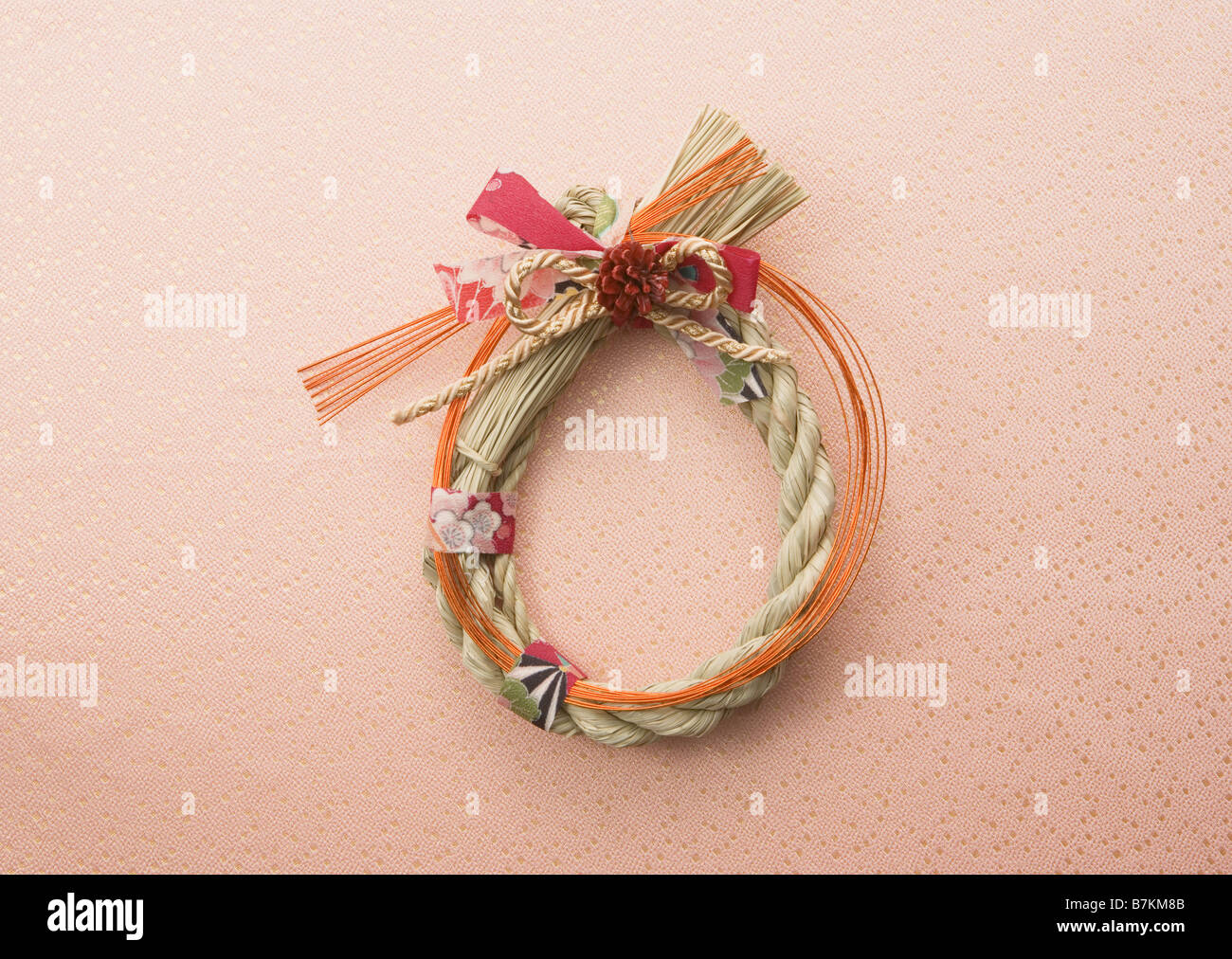 Decoration of straw rope hi-res stock photography and images - Alamy
