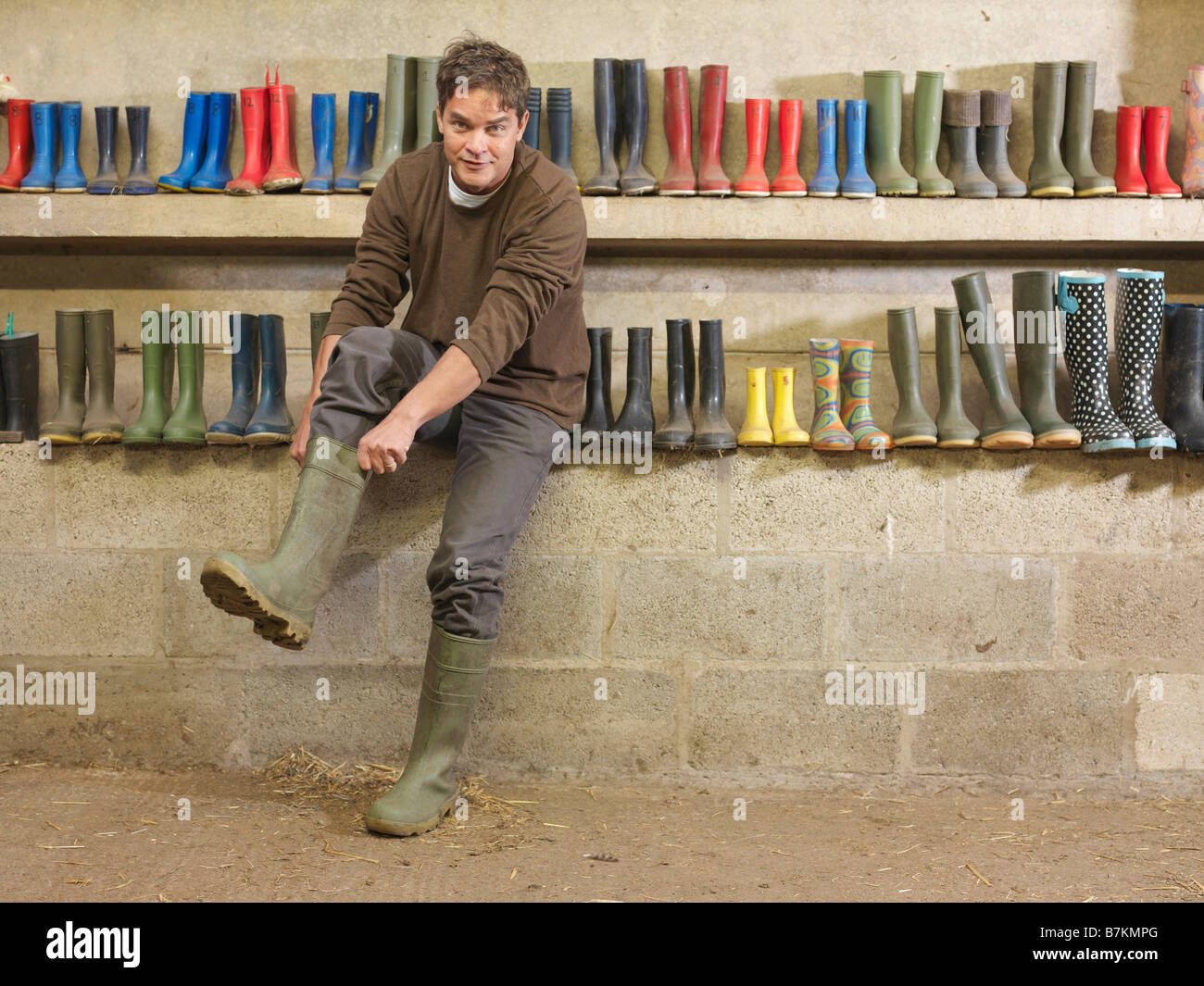 Farmer Boot High Resolution Stock Photography and Images - Alamy