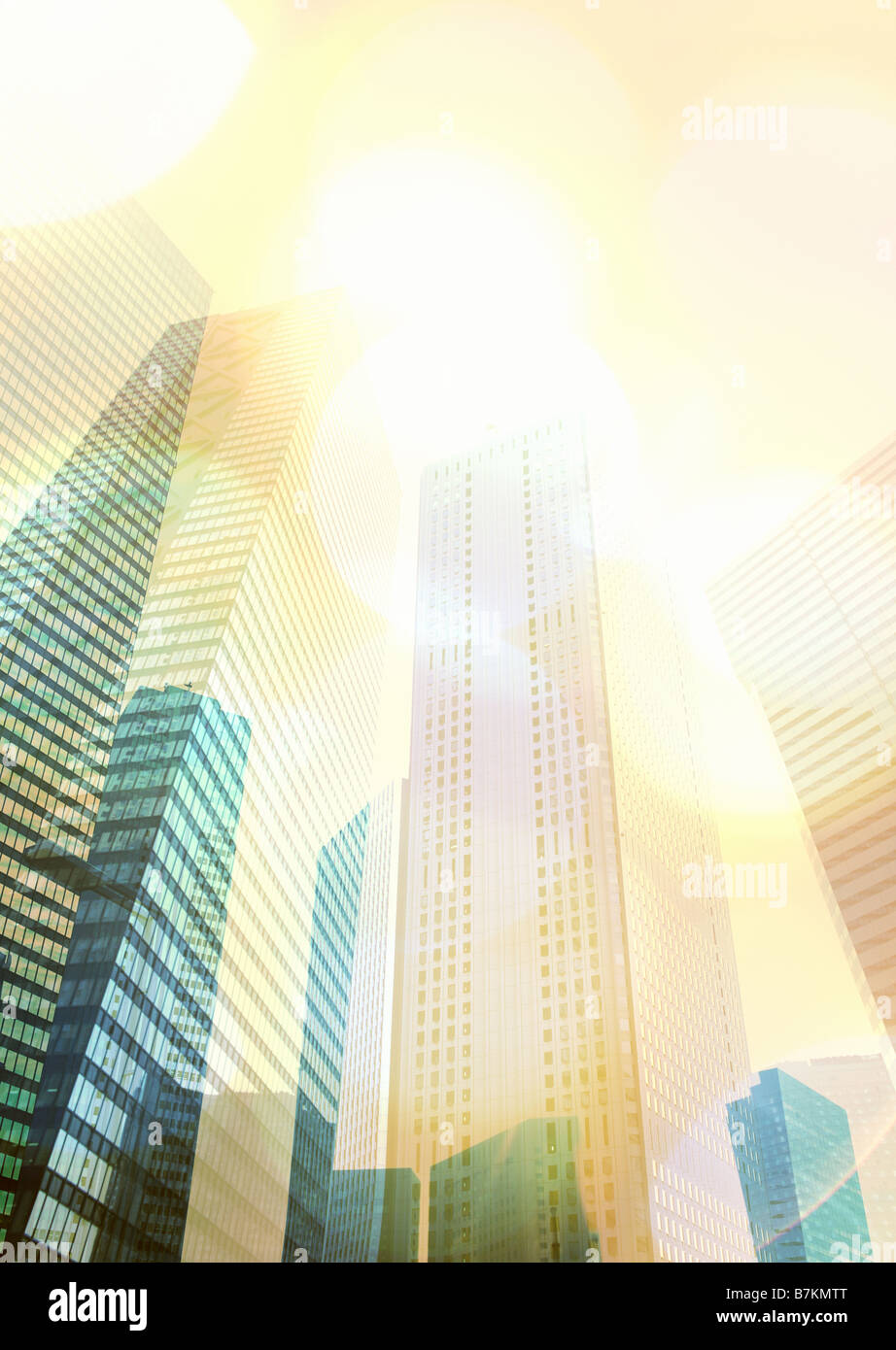 Sky and buildings Stock Photo - Alamy